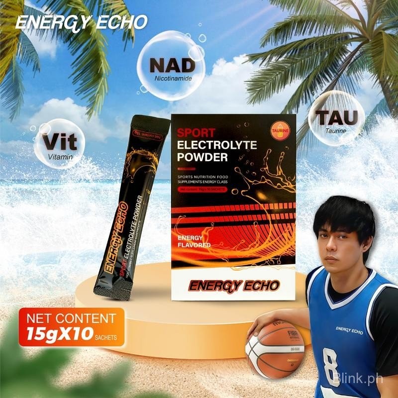 Energy Echo Energy Flavoured Anti-Fatigue/ Hydration/ Electrolyte Powder Energy Class Drink ...