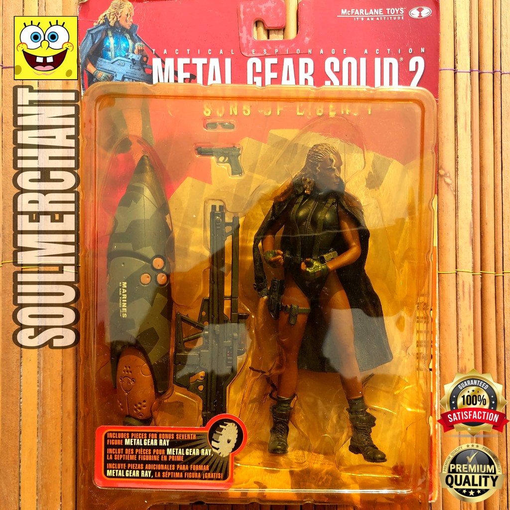 McFarlane Metal Gear Solid 2 Fortune Sons of Liberty | Shopee Philippines