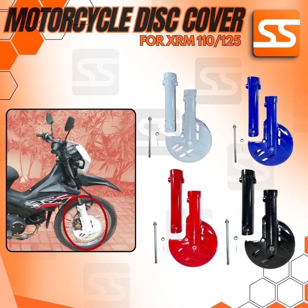 MOTORCYCLE PARTS XRM 110 / 125 DISC COVER FAIRINGS | Shopee Philippines