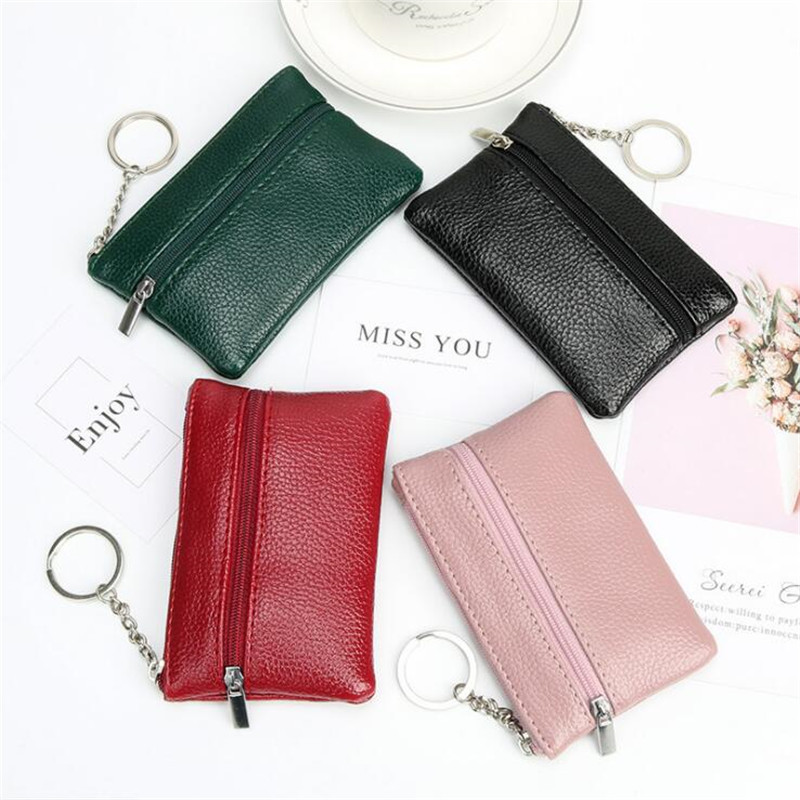 Mini Coin Purse Wallet PU Leather Coin Purses Women's Small Change ...