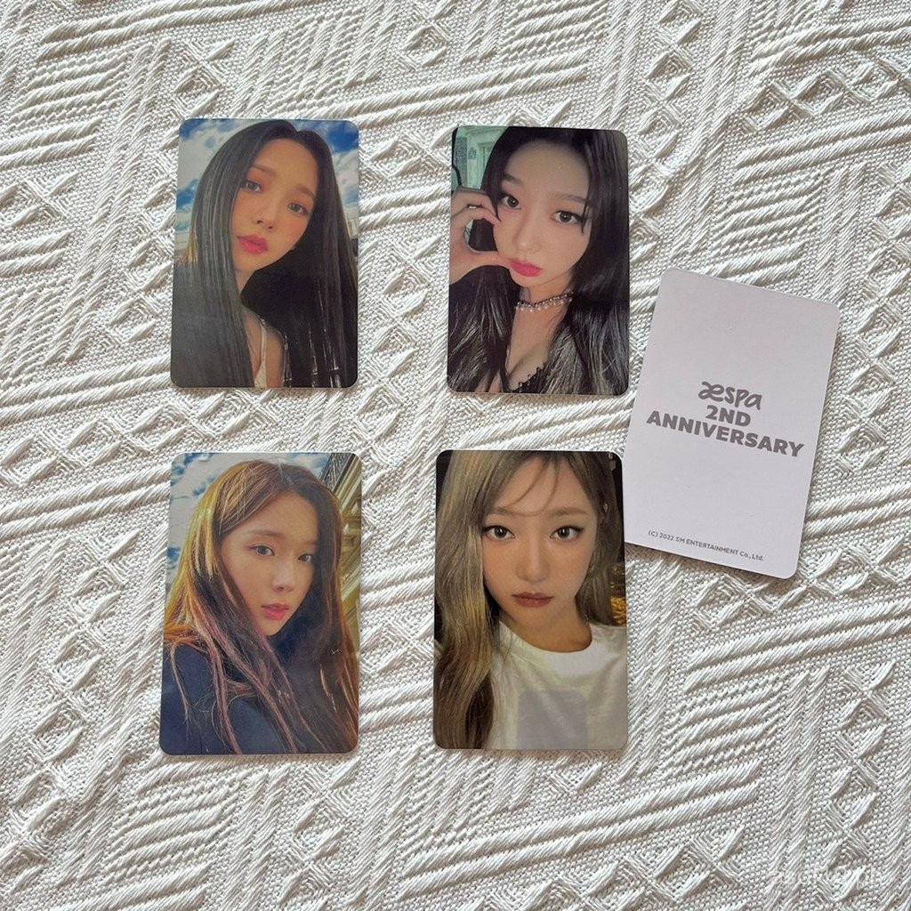 aespa2Anniversary DIY Small Cards Lucky Card Standee Card Hair Clip ...