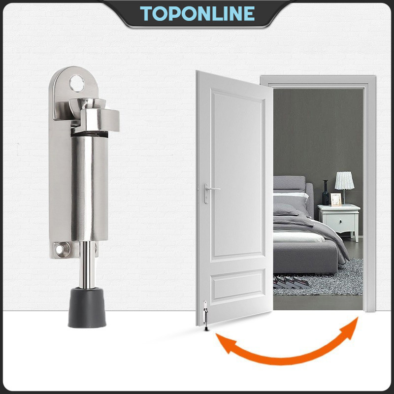 Foot-operated Kick Down Door Stopper Non-Slip Rubber Foot Operated Door ...