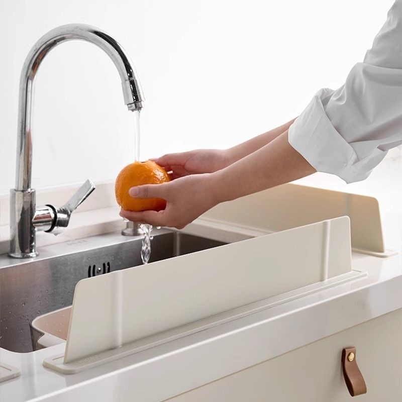 Sink Water Blocking Plate Anti Splash Guard Sink Stopper Extended Sink ...