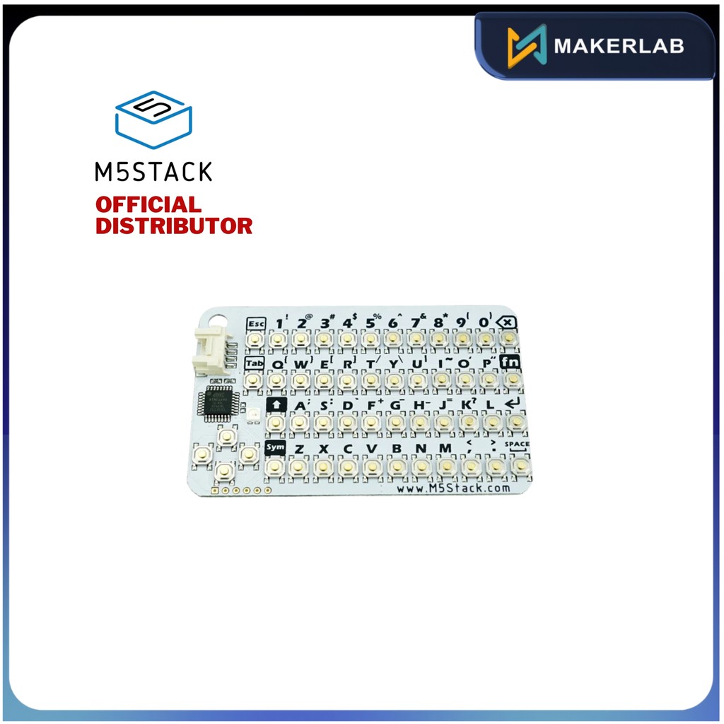 M5Stack CardKB Mini Keyboard Programmable Unit V1.1 (MEGA8A) | Shopee ...