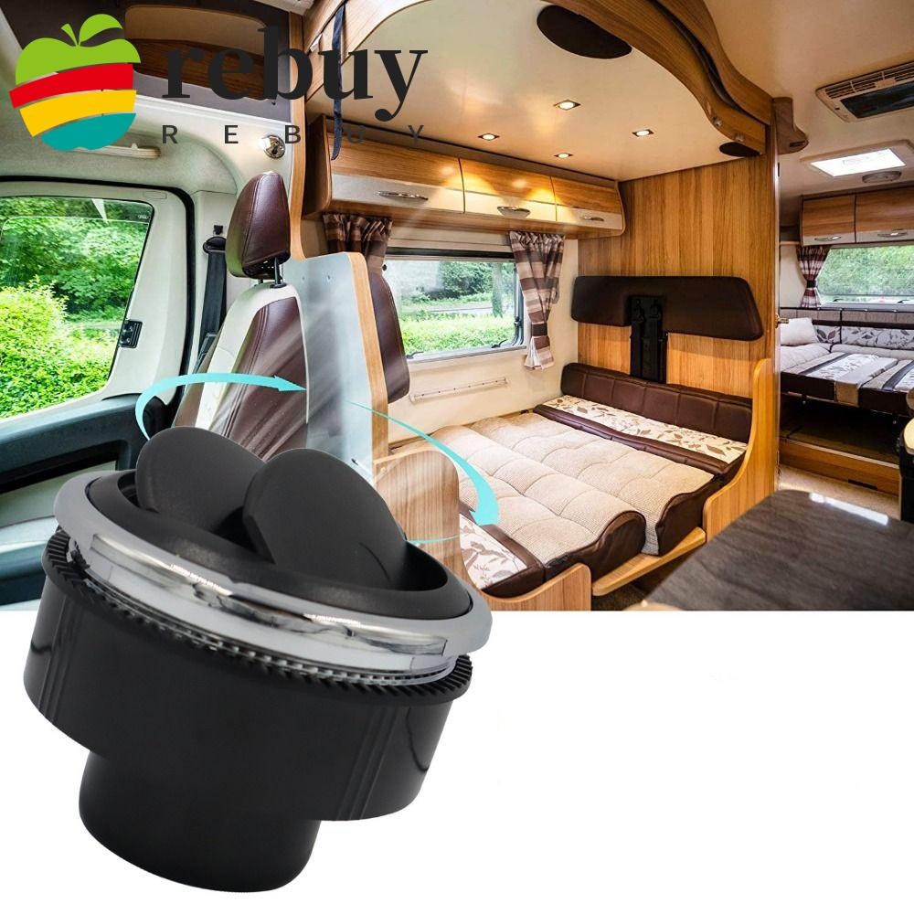 REBUY Car Interior a/C Air Vent, 76mm Hole Size Durable Universal Air ...