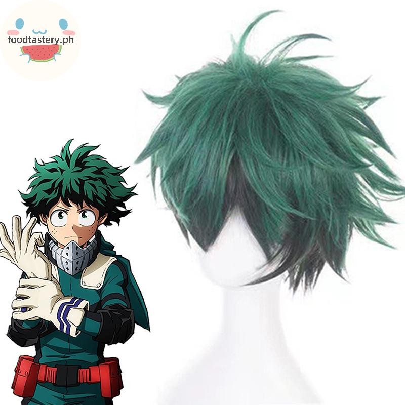 FTY Anime My Hero Academia Izuku Midoriya Cosplay Wig Boku Hero ...