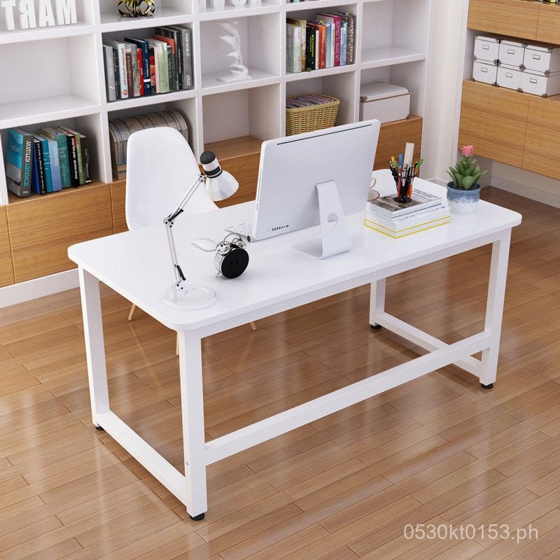 Desktop Table Rectangular Home Rounded Corner Student Computer Desk ...