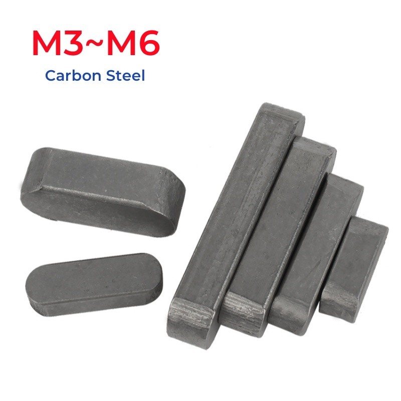 M3 M4 M5 M6 GB1096 Carbon Steel A Type Flat Key Dowel Drive Shaft ...