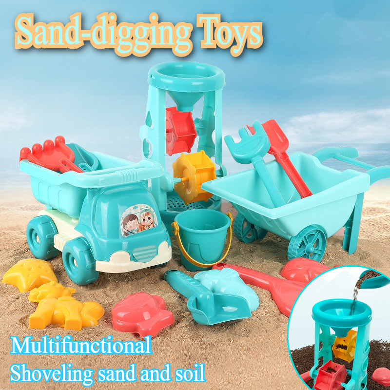 Children's Fun Beach Toys Summer Outdoor Water Play and Sand Digging ...