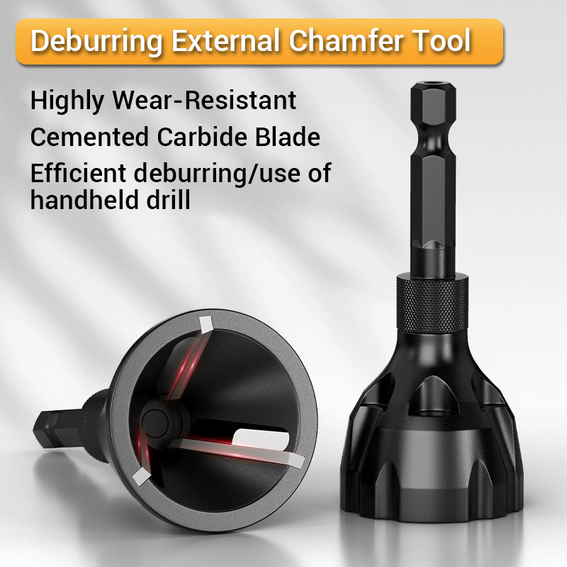 Deburring External Chamfer Tool Fit 5-25mm, with Tungsten Carbide Blade ...
