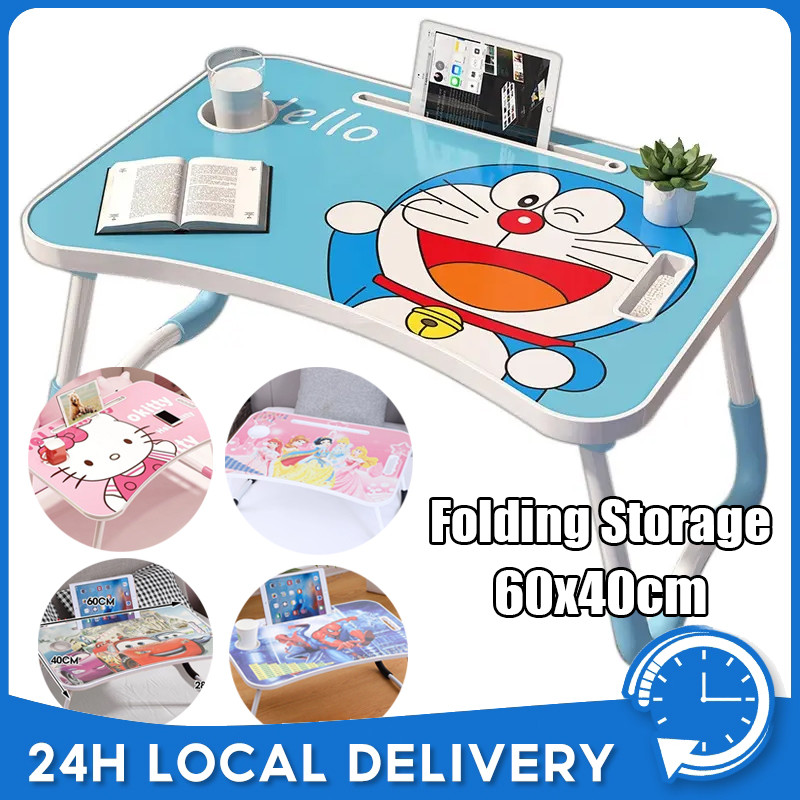 Mini Study Table Foldable Bed Table Laptop Computer Desk Table Portable ...