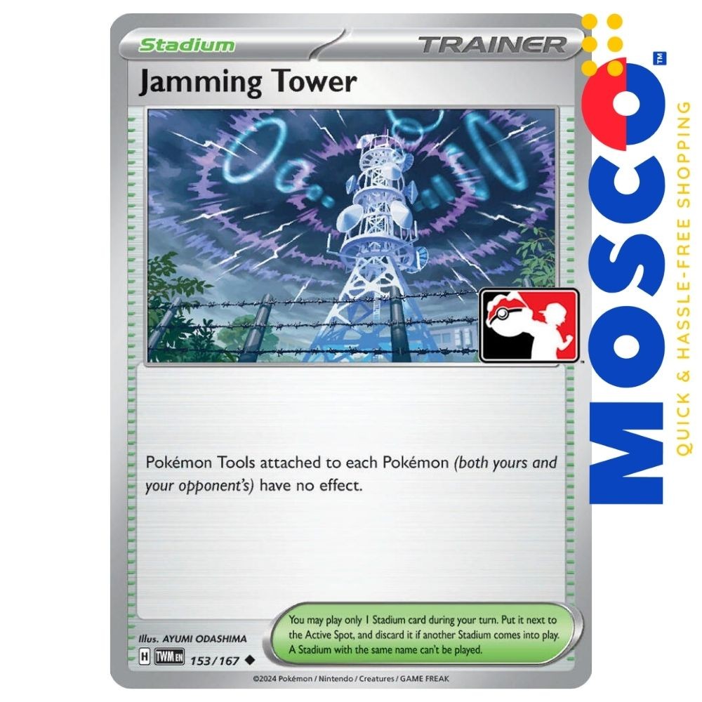 Jamming Tower - 157/167 Prize Pack Series | Pokemon TCG | Shopee ...