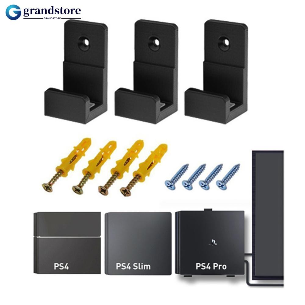 GRANDSTORE Wall Mount Holder For PS4 Console Bracket For PlayStation 4 ...