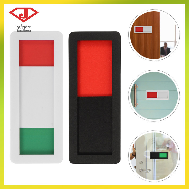 Status Switching House Number Bathroom Signs for Door Office 2 Pcs ...