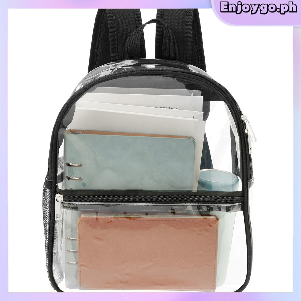 Portable Clear Stadium Backpack Practical Clear Concert Bag with ...