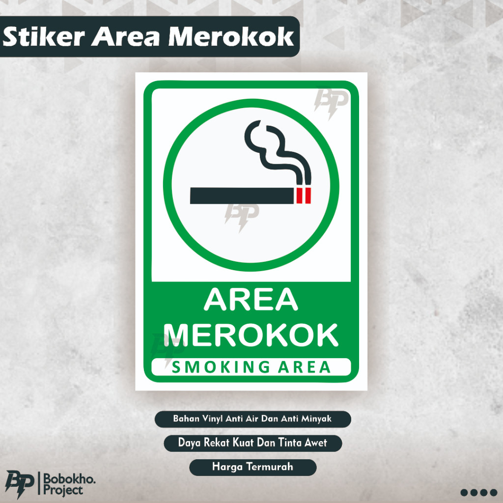 Smoking Area Stickers / Smoking Area Stickers / Smoking Room / Smoking ...