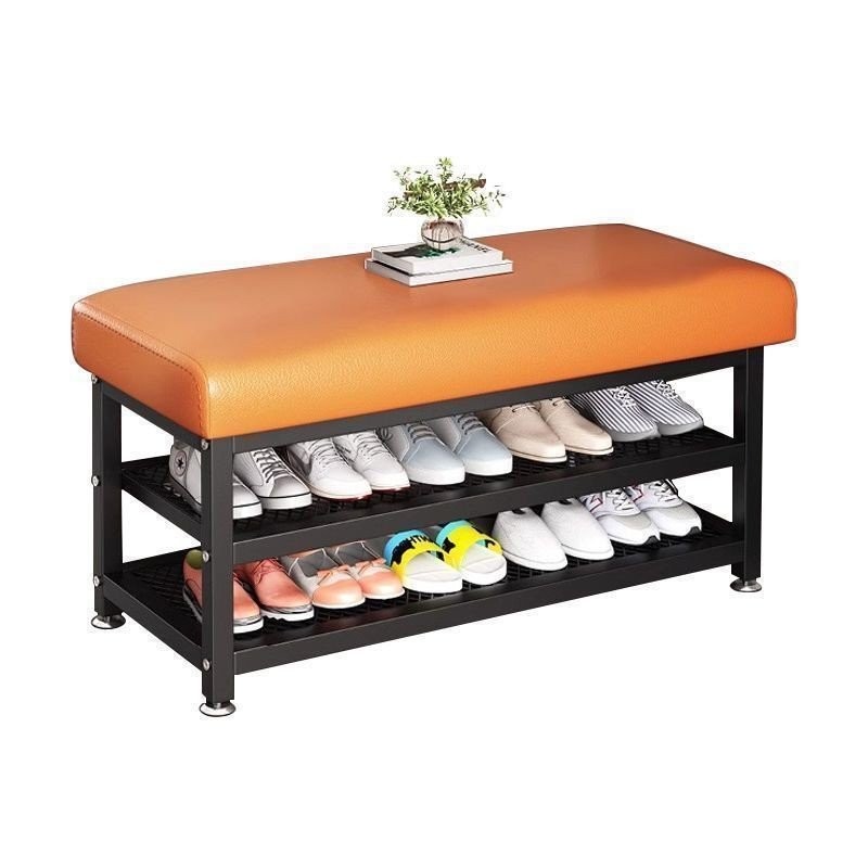 Integrated Household Shoe Changing Bench Shoe Cabinet Entryway Sitting ...