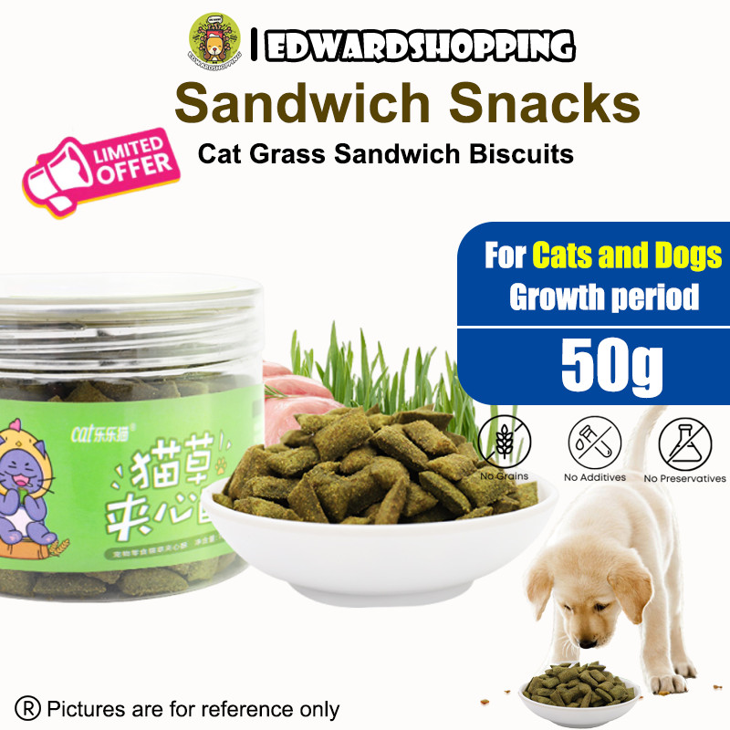 Cat Grass Biscuits Multi-Flavor Cat Snacks Cat Nutritional Food Canned ...