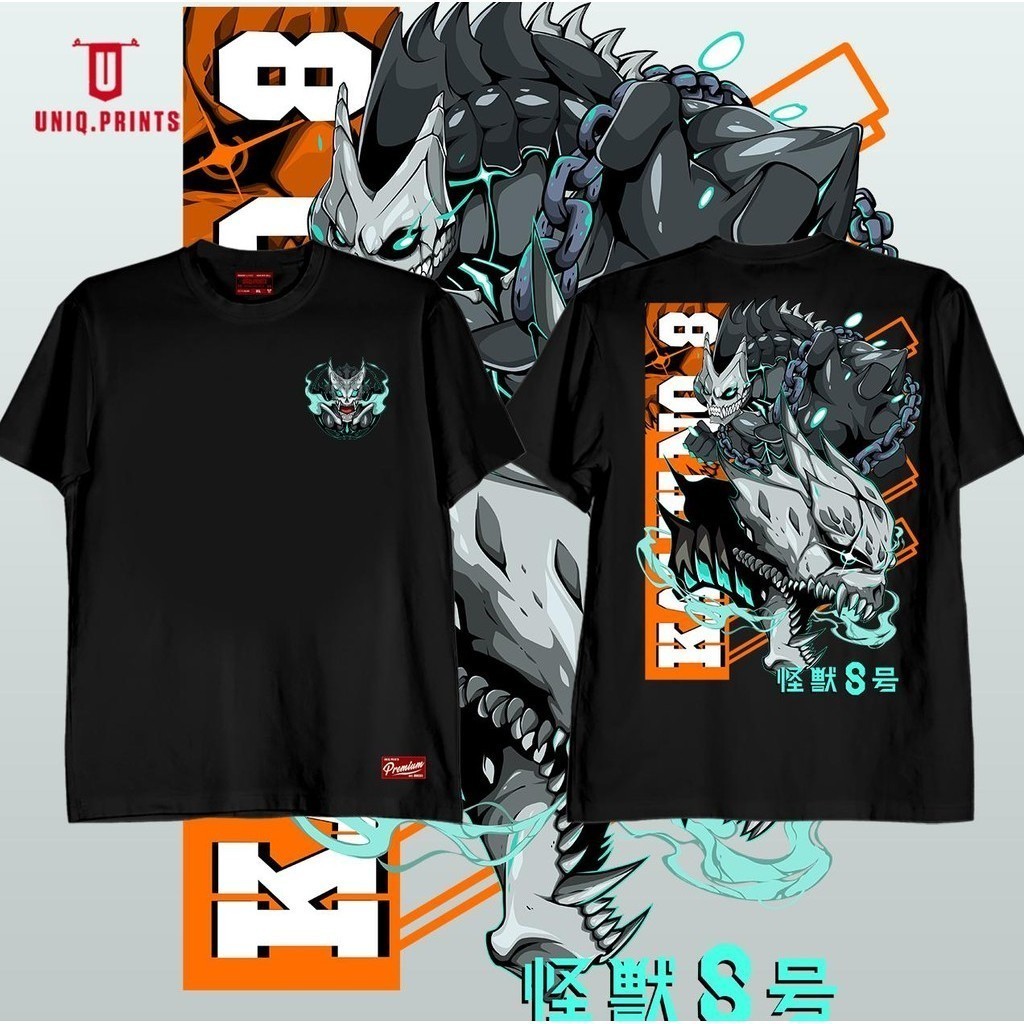 UNIQ.PRINTS KAIJU NO. 8 GRAPHIC COTTON TSHIRT FOR MEN AND WOMEN ...
