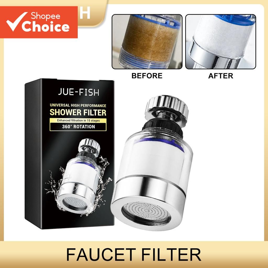 [Off-The-Shelf Supply] Jue-Fish Faucet Filter Kitchen 360° Swivel Head ...