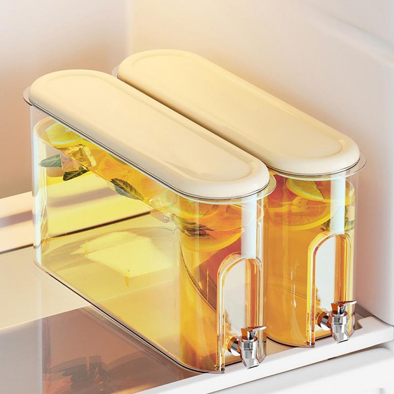 4L Refrigerator Cold Kettle with Faucet Large Capacity Cool Water Pot ...