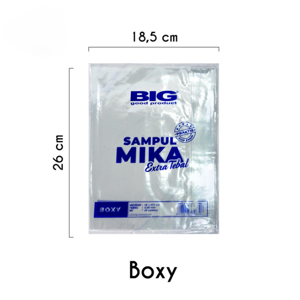 Mika Boxy BIG notebook cover, Extra thick mica cover, 20 sheets ...