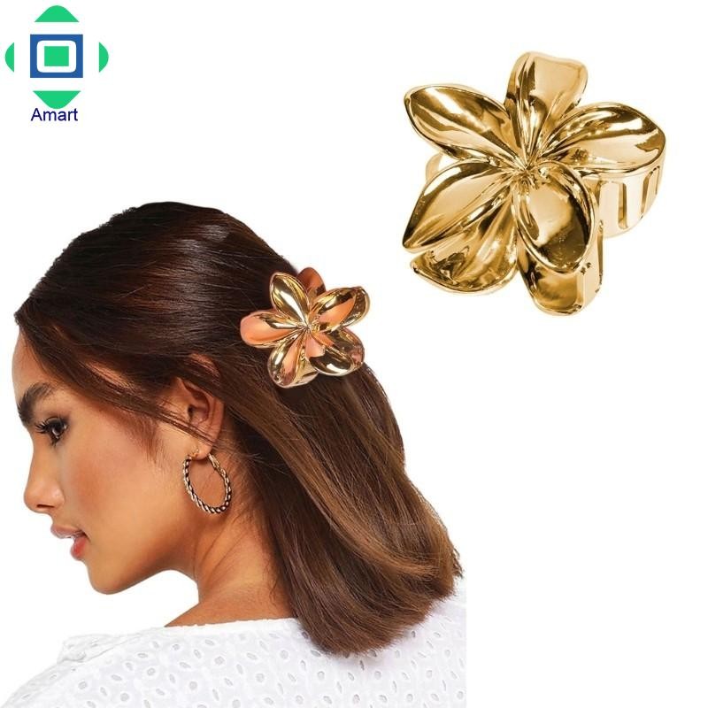 Flower Shape Hair Clip Hairs Claw Clip Headwear Fashionable Hair Clamps ...