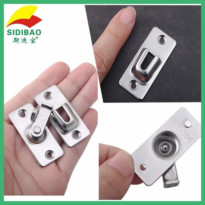 Stainless Steel Door Latch Bolt90Door Latch Right Angle Lock Sliding ...