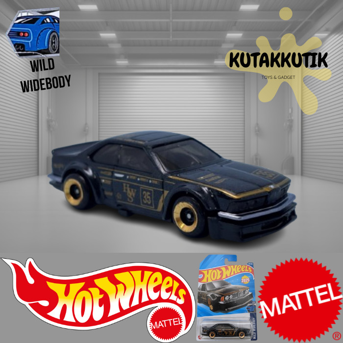 Hotwheels BMW 635 CSI Sports Sedan Racing Car Black Castrol No 35 Lot H ...