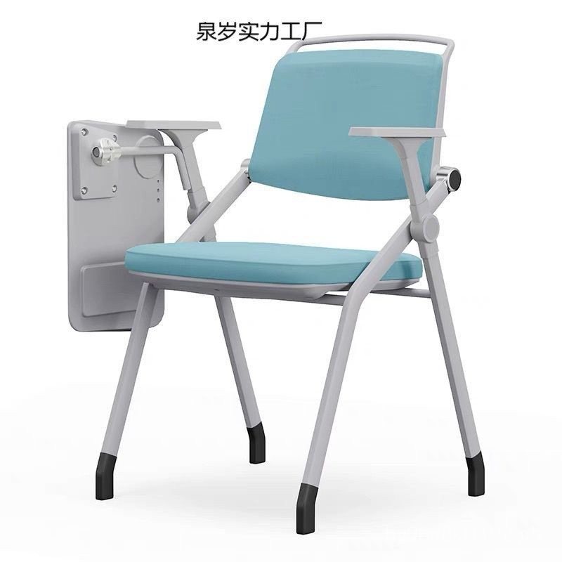 Mechanism Writing Board Foldable Backrest Office Chair with Desk Chair ...