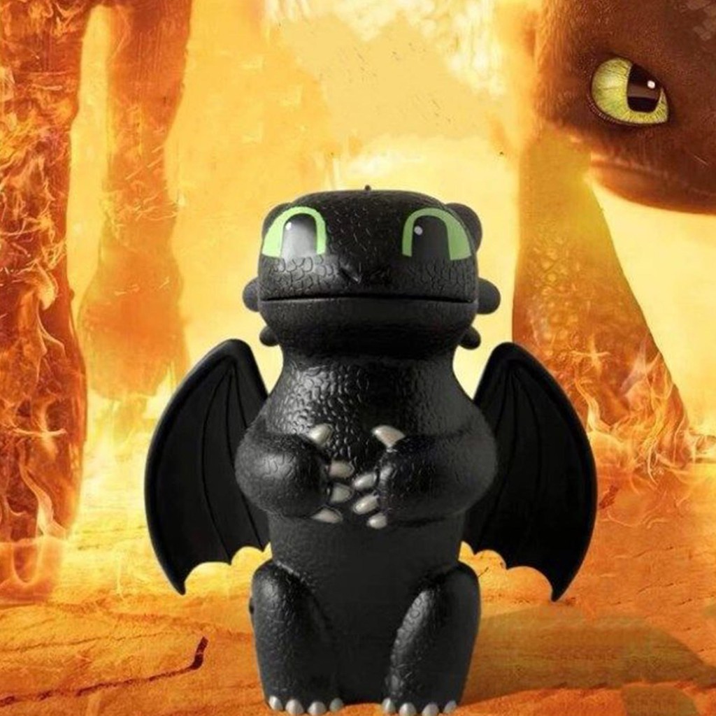 New How to Train Your Dragon Movie 2025 Toothless Popcorn Bucket Doll ...