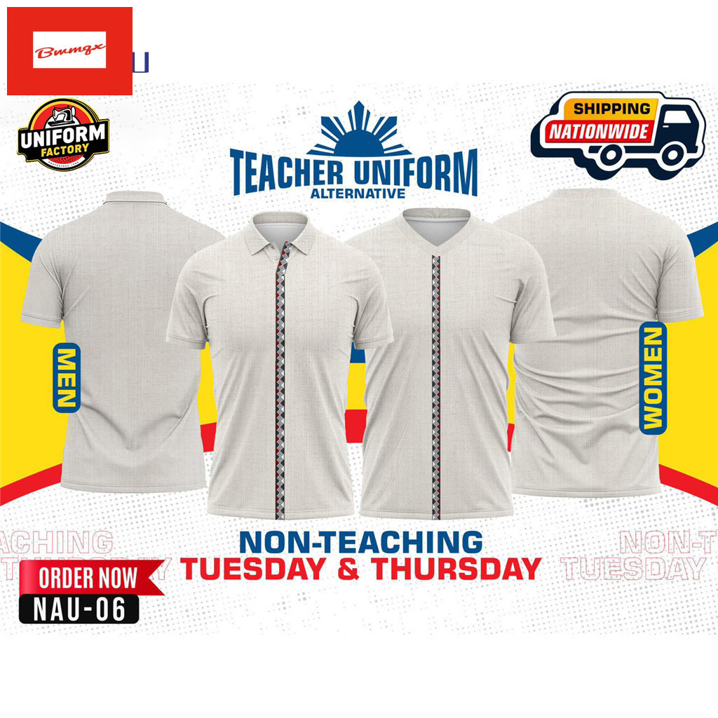 Deped Uniform 2025 Full Sublimation Deped Tshirt For Non Teachers ...