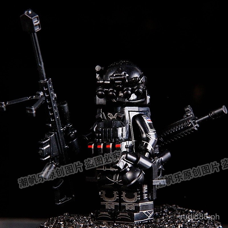 New Seal Ghost Soldier Mini Figure Military Snow Leopard Alpha Small ...