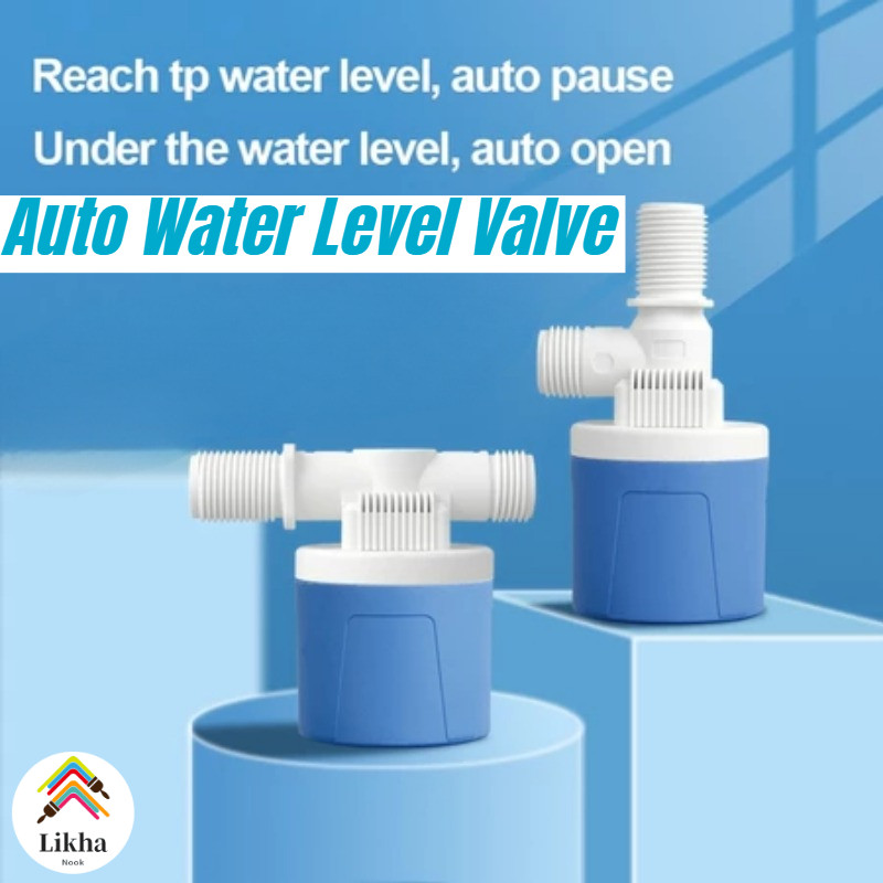 1/2" Auto Shut Off Water Level Control Valve Durable Float Tank Water ...