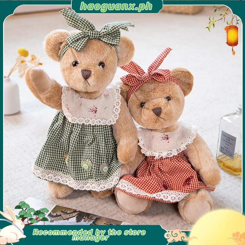2Pcs 35cm Creative Arm Mobility Couple Teddy Bear Plush Toys Cute ...