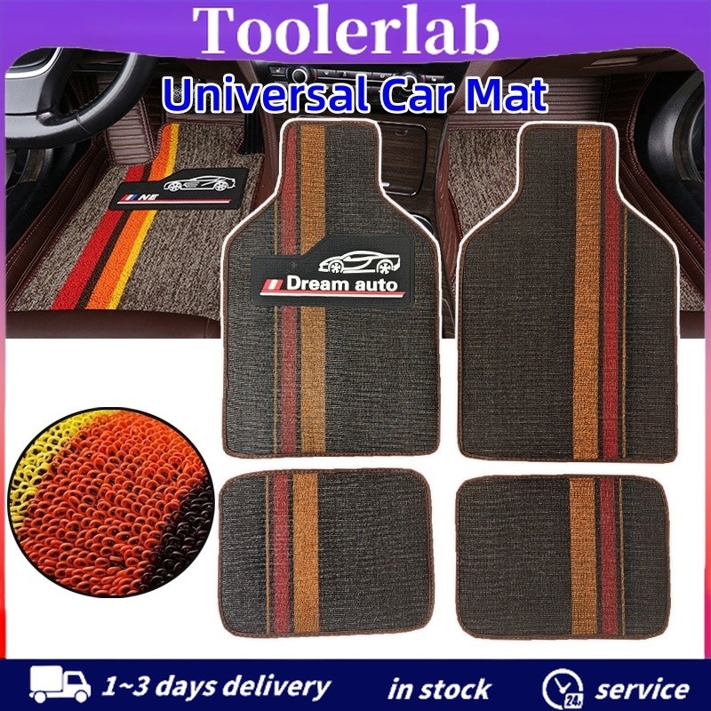 Universal Car Mat Coil Spaghetti Matting Anti-slip Car Floor Matting ...
