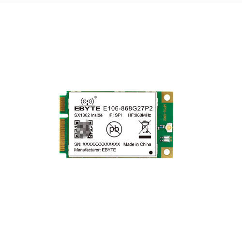 E106-868G27P2 LoRa module SX1302 wireless Lora gateway RF SPI interface ...