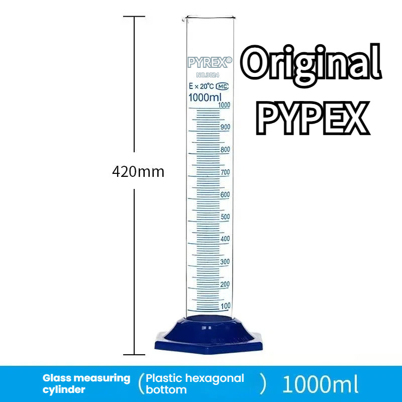 1L Original The glass graduated cylinder is clear and accurate Germany ...
