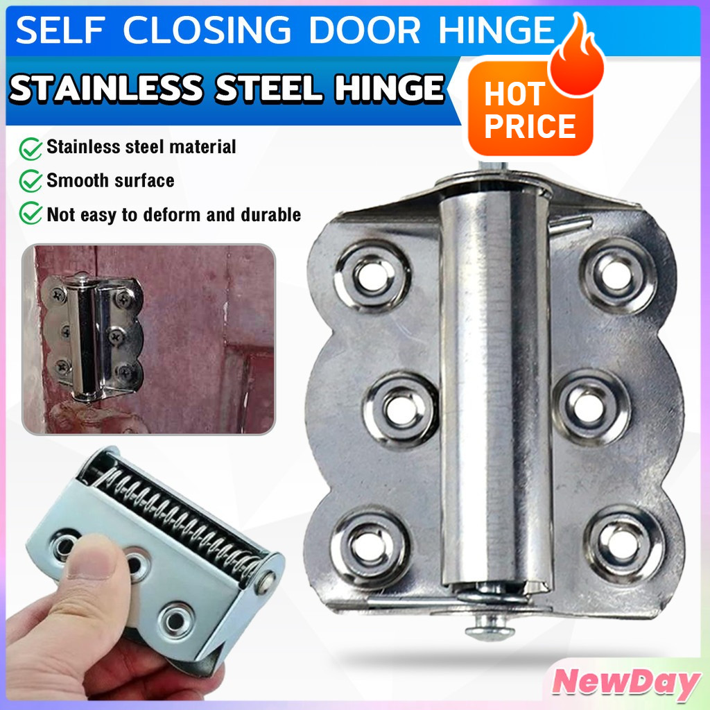 N.D Stainless Steel Hinges Hardware Spring Loaded Hinge Butterfly Self ...