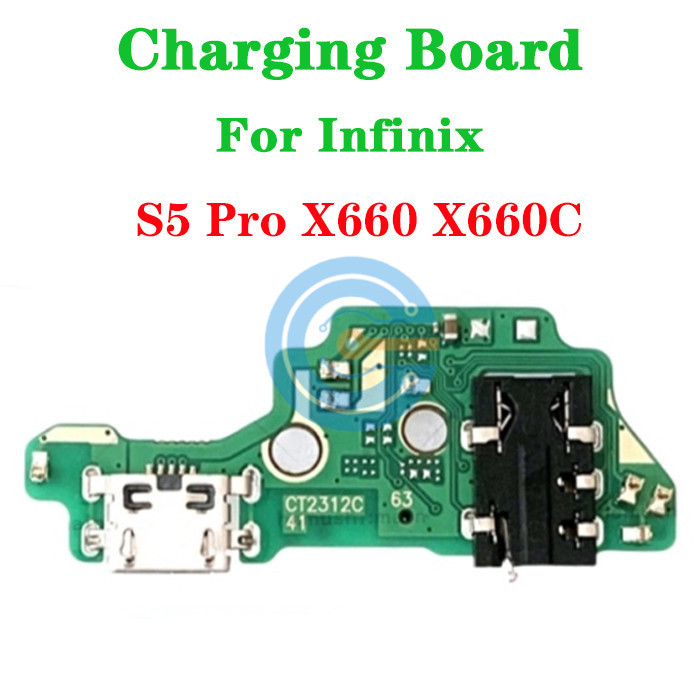 Infinix S5 Pro X660 X660C Charging Board Port for Replacement | Shopee ...