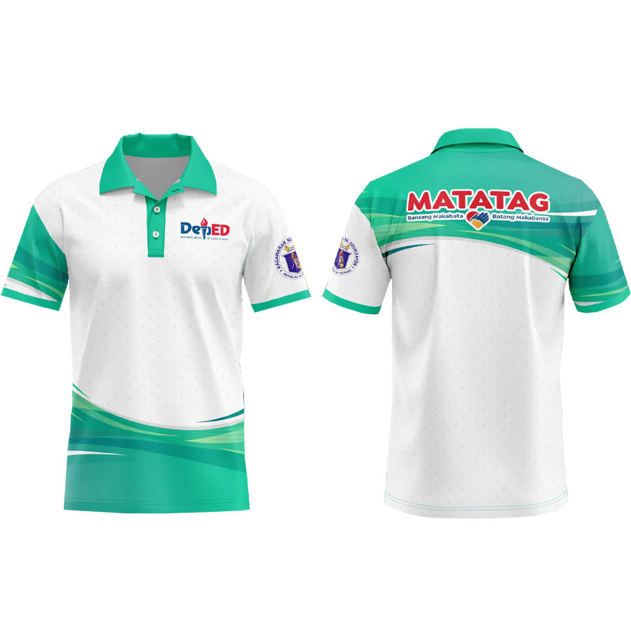 DEPED UNIFORM 2025 FULL SUBLIMATION DEPED POLO SHIRT FOR MEN AND WOMEN ...