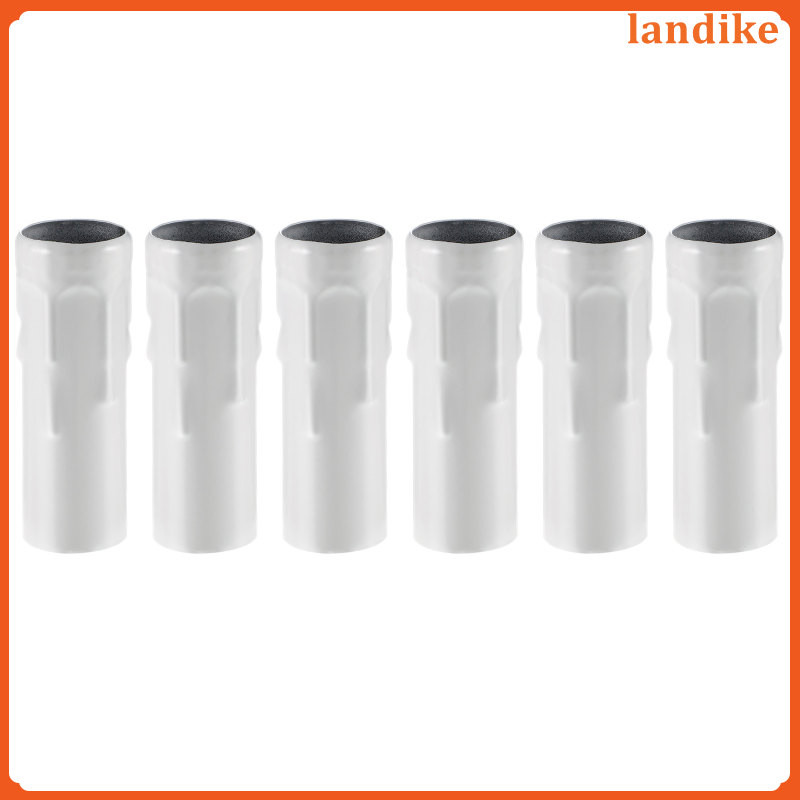 6pcs Candle Drip Sleeves Tubes Realistic Wax Effect Iron Material ...