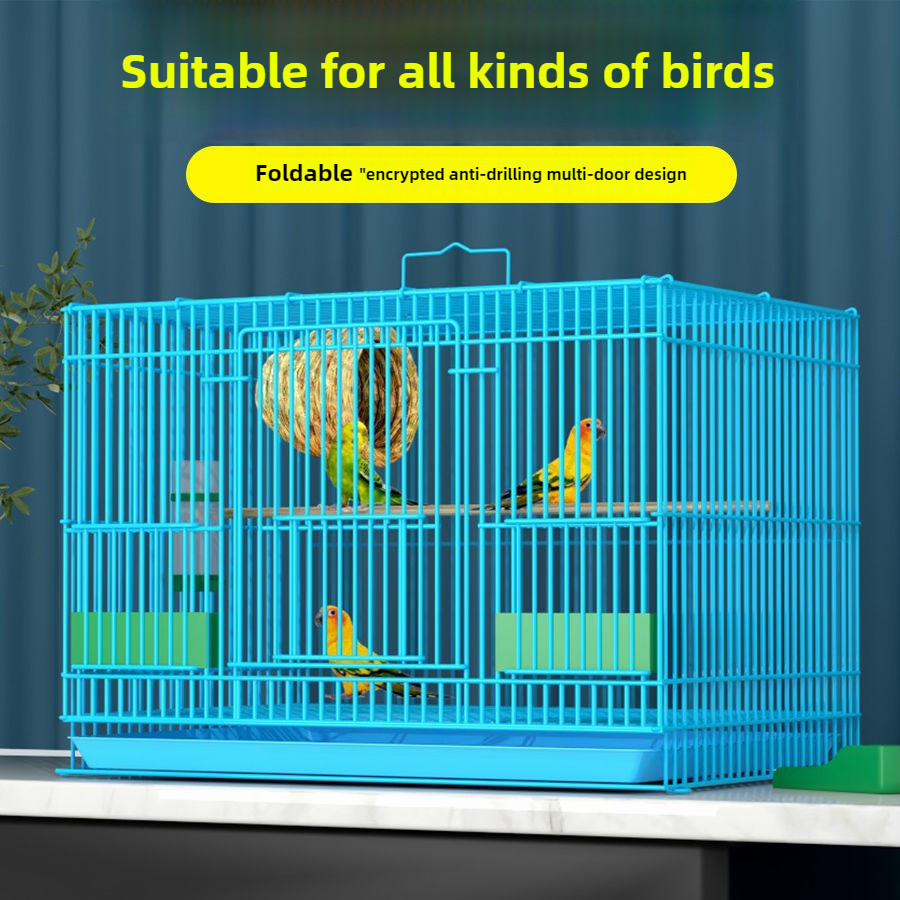 Large Bird Cage for Home Use, Parrot Cage, Mynah Bird Cage, Cockatiel ...