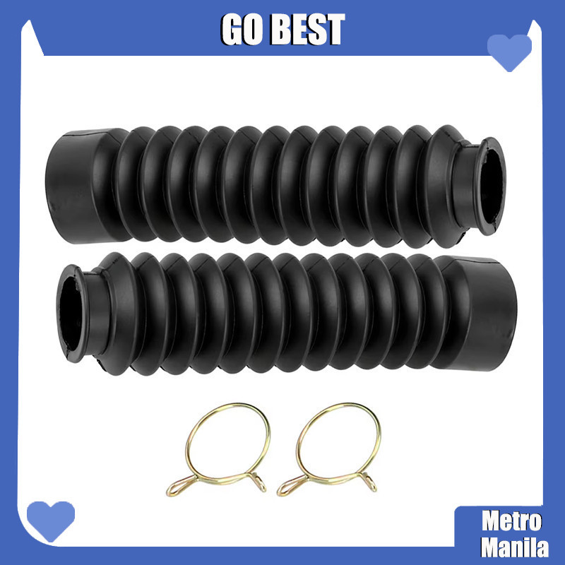 2pcs Universal Motorcycle Rubber Shock Cover Front Fork Cover For ...
