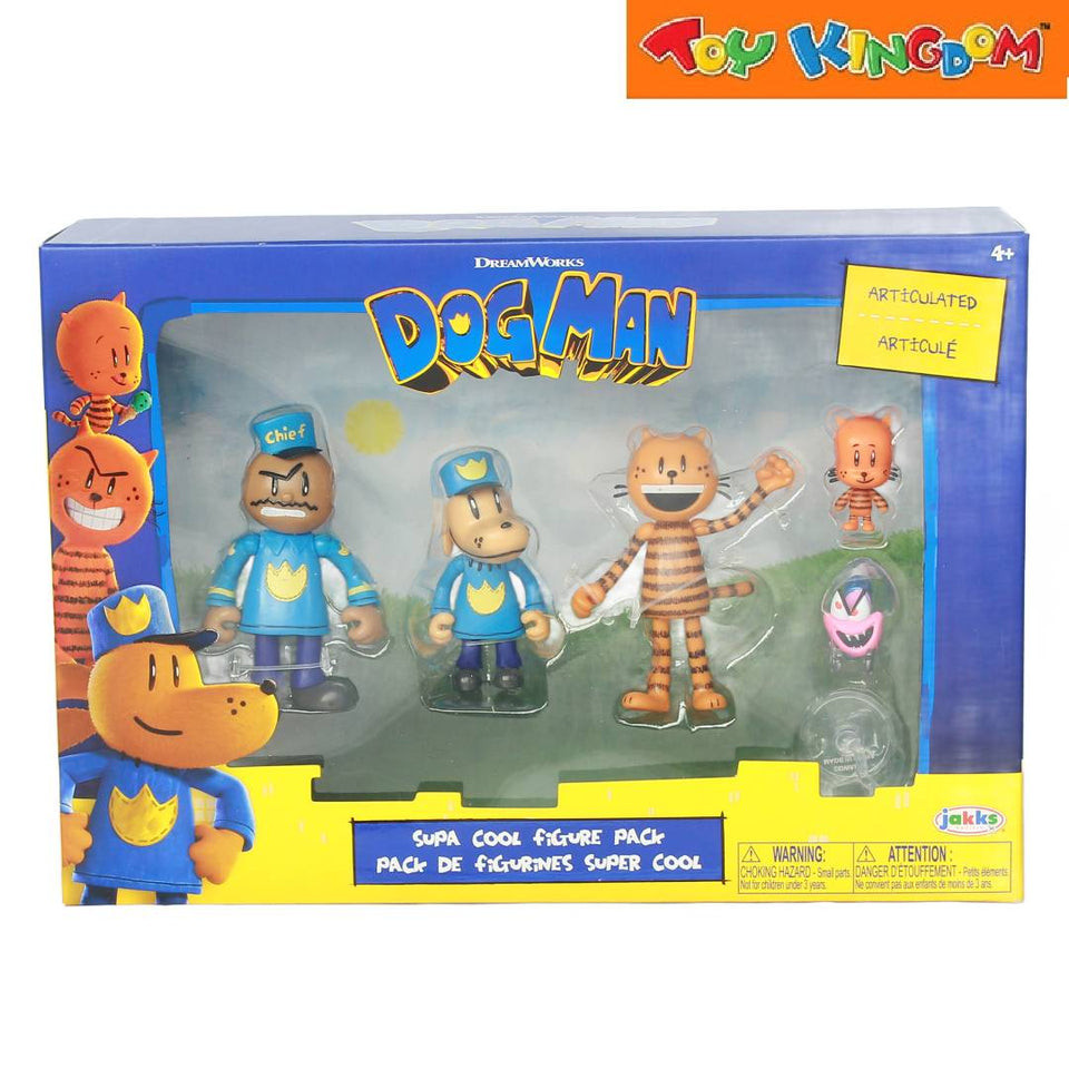 Dog Man Supa Cool Figure Pack | Shopee Philippines