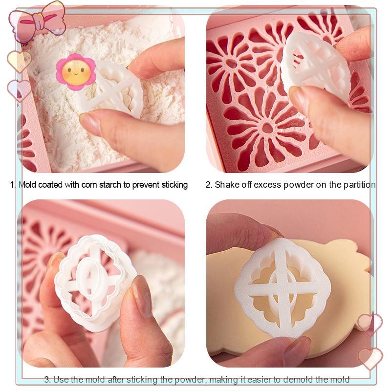 [SW] Cornstarch Container Precise Box Polymer Clay Durable Non-stick ...