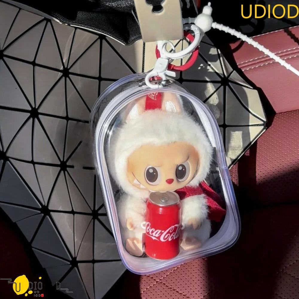 UDIOD Cola Labubu V2 Doll Storage Bag, With Keychain Outgoing Sitting ...