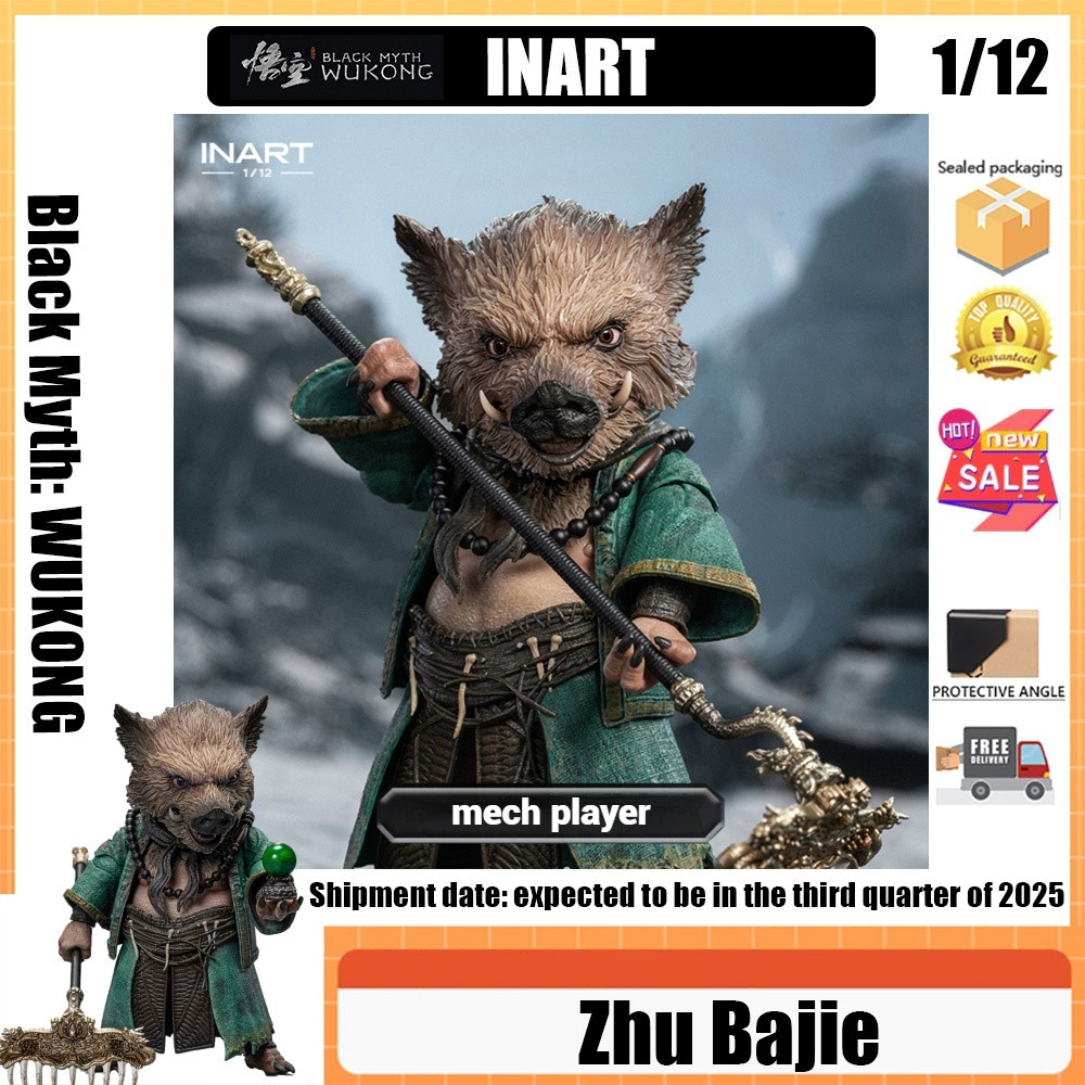 INART Black Myth: WUKONG Zhu Bajie Black Myth: Goku Pig Bajie 1/12 ...