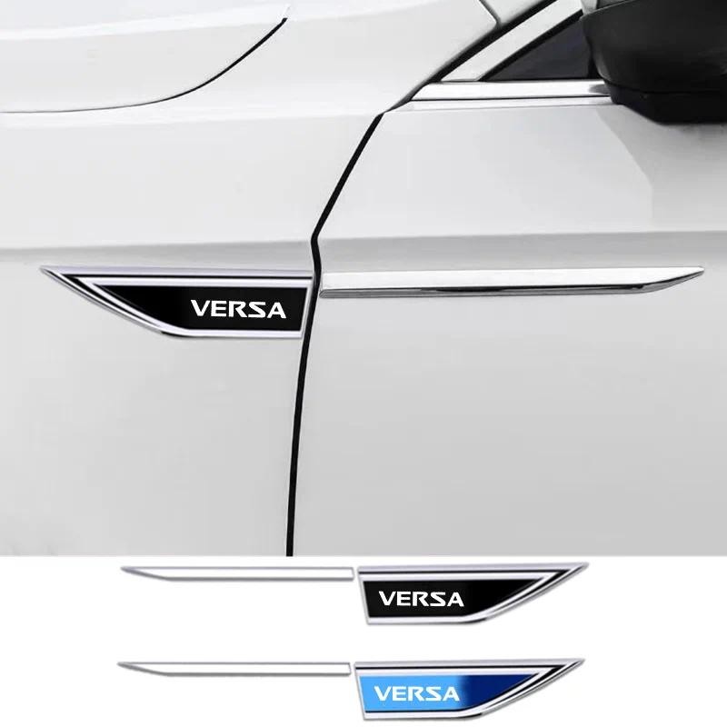 Car Fender Side Blade Badge Car Body Protective Sticker For Nissan ...