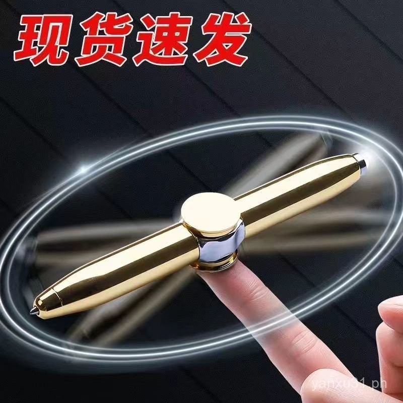 Fidget Spinner Stress Relief Rotating Pen Multifunctional Creative ...